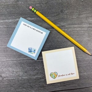 Adventure-themed Sticky Notes Perfect Graduation Gift - Etsy