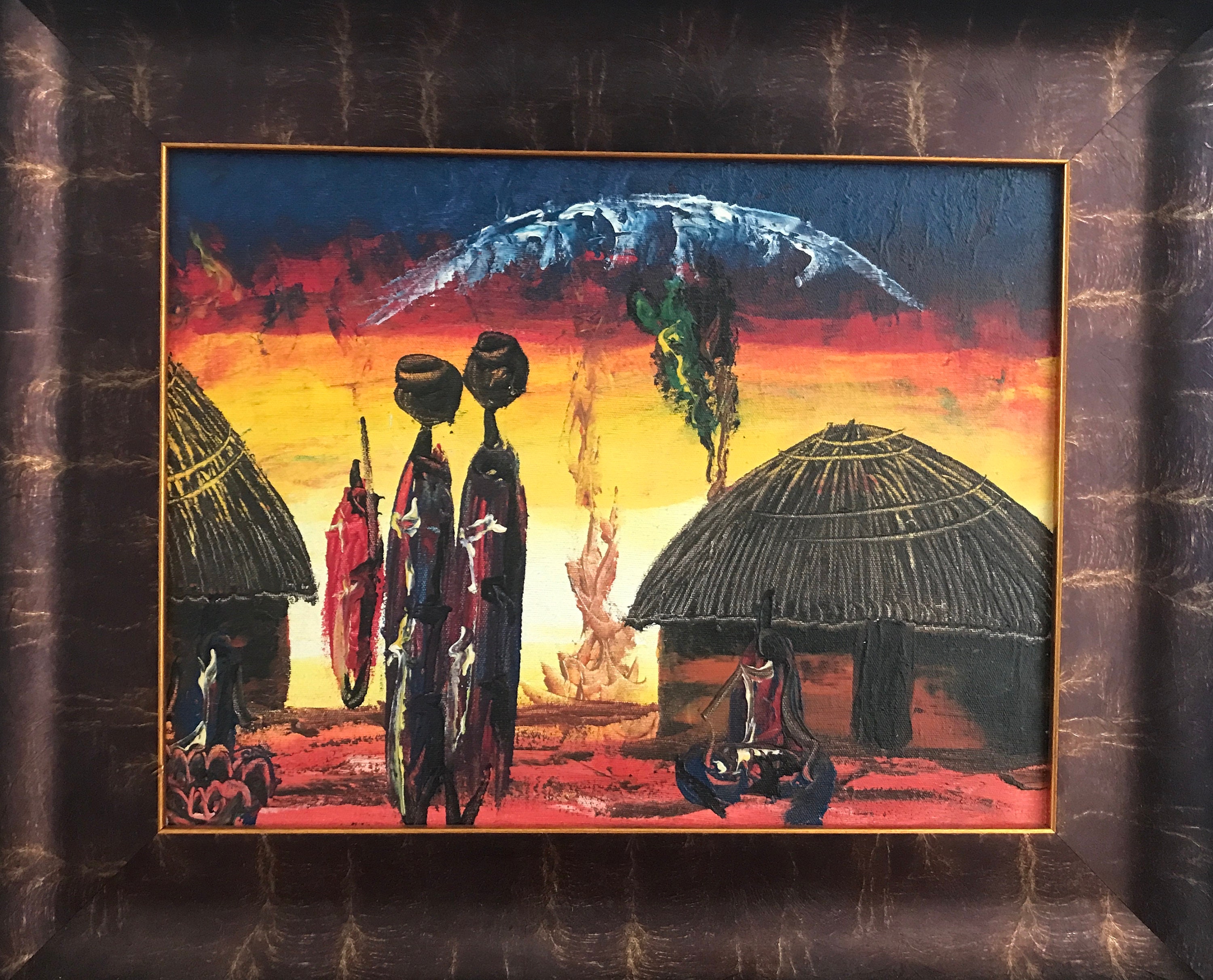 Masai Family Painting