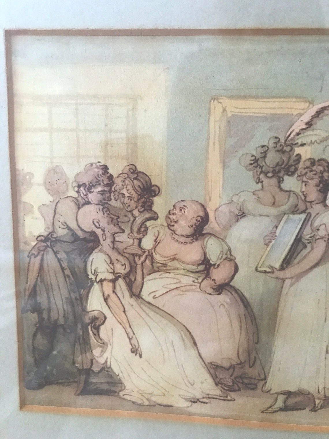 18th Century Ladies in Boudoir Print David Bendann's Fine - Etsy India