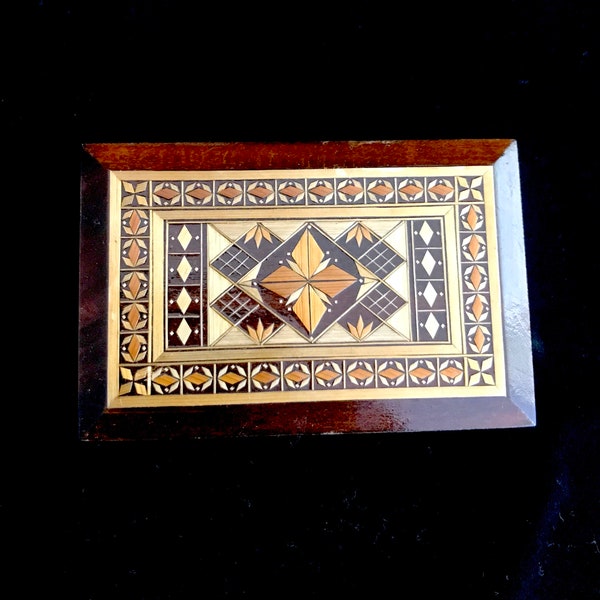 Wood Inlay Box - Etsy