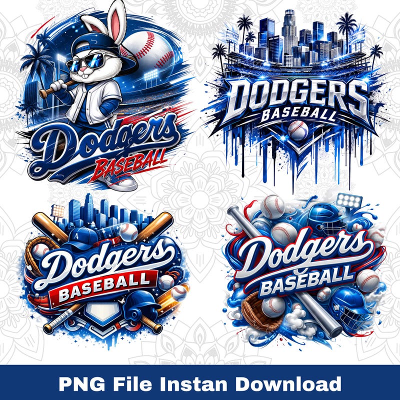 Graffiti Dodgers Png - Etsy