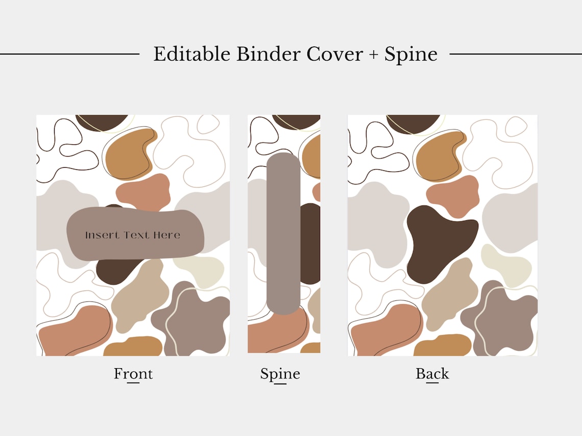 Binder Cover Templates | Binder Organization | Binder Notebook | Binder ...