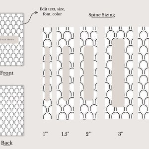 Binder Covers Printable Editable Neutral Binder Covers Editable Binder ...