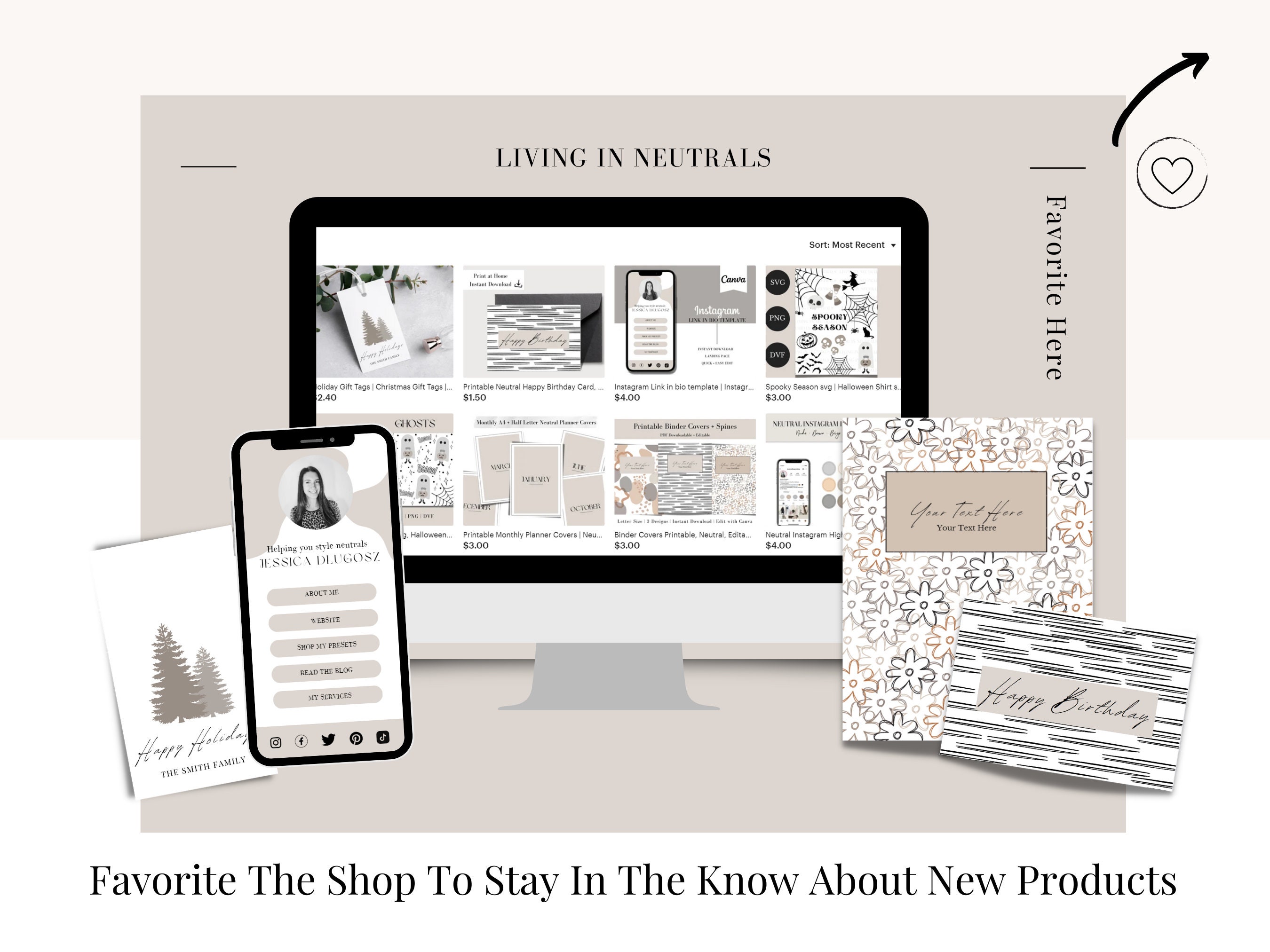 Binder Covers Printable Editable Neutral Binder Covers Editable Binder ...