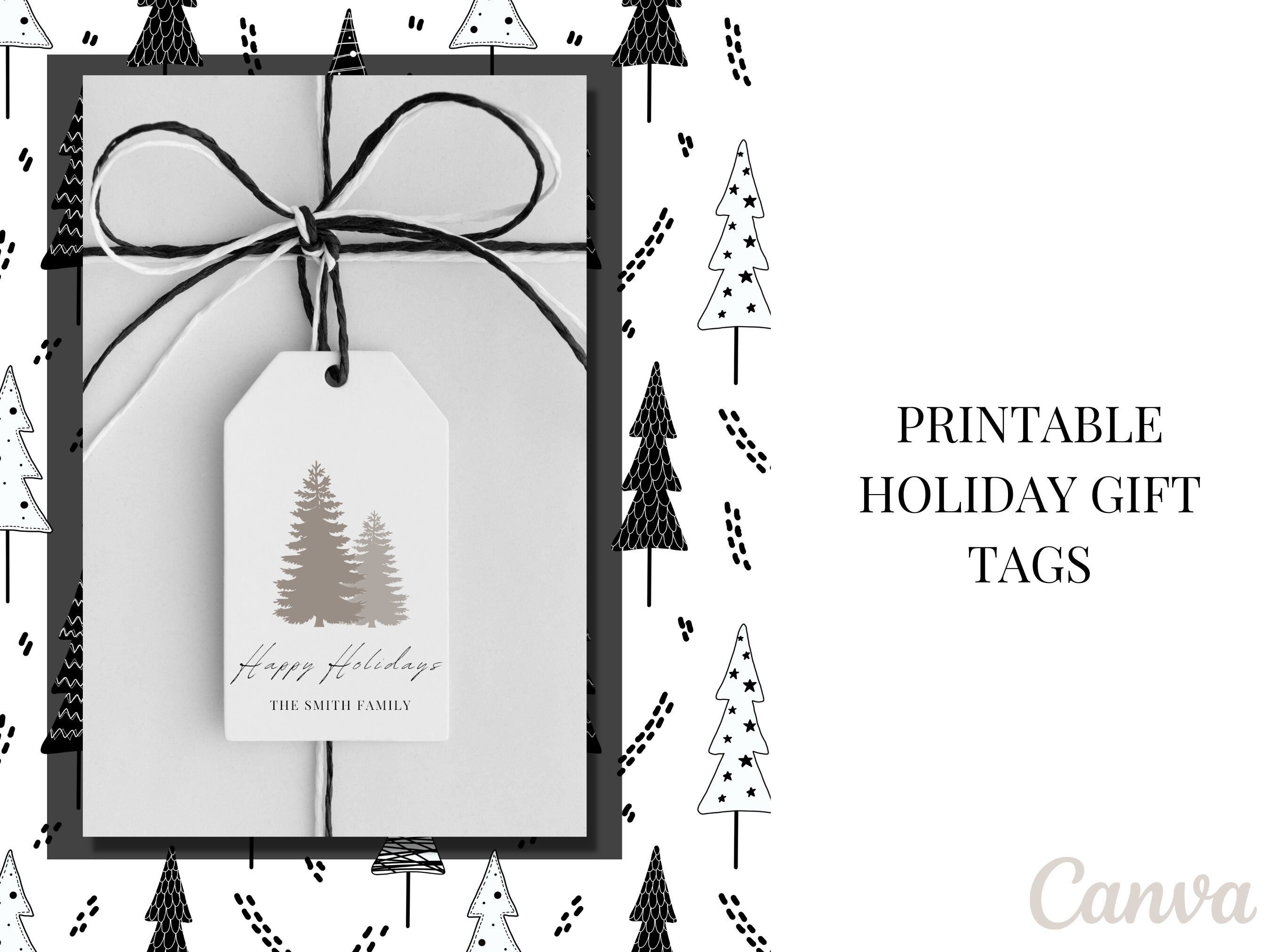 Holiday Gift Tags | Christmas Gift Tags | Gift Tags Personalized | Gift ...