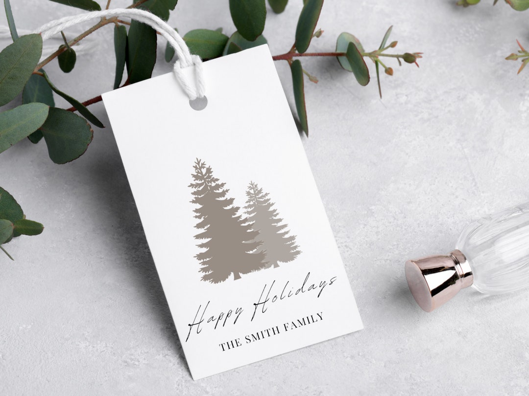 Holiday Gift Tags | Christmas Gift Tags | Gift Tags Personalized | Gift ...