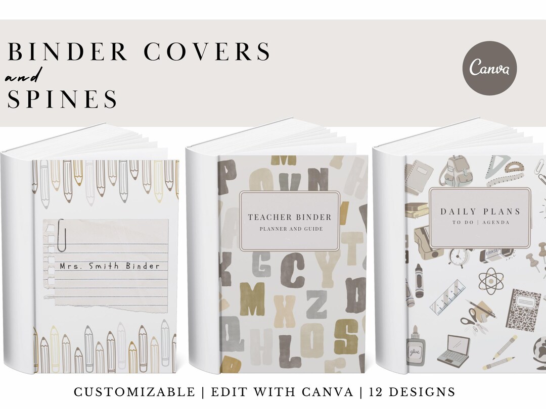 Teacher Planner Organizer | Teacher 3 Ring Binder| Teacher Binder ...