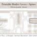 Binder Cover Templates | Binder Organization | Binder Notebook | Binder ...