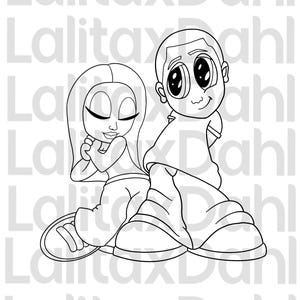 Printable Customized Couples Coloring Page! Couples Coloring Pages ...