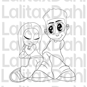 Printable Customized Couples Coloring Page! Couples Coloring Pages ...