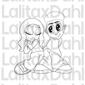 Printable Customized Couples Coloring Page! Couples Coloring Pages ...