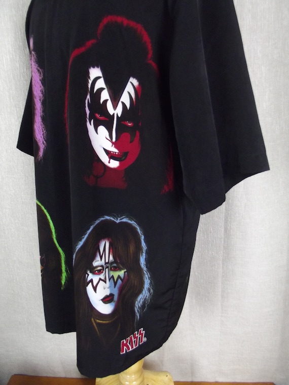 Rare Vintage 90's Kiss Band Men's X-LARGE Rock n Roll… - Gem