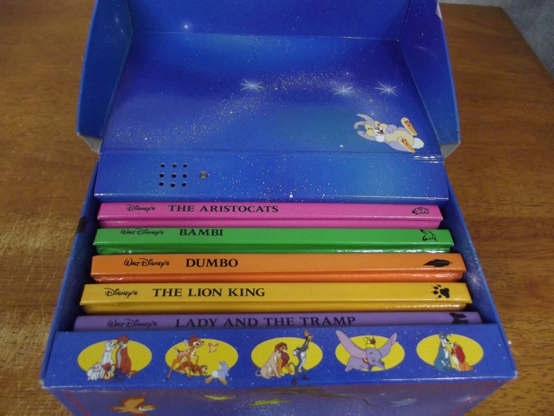 Treasury of Disney Classics Music Playing Box Set of Children's Books ...