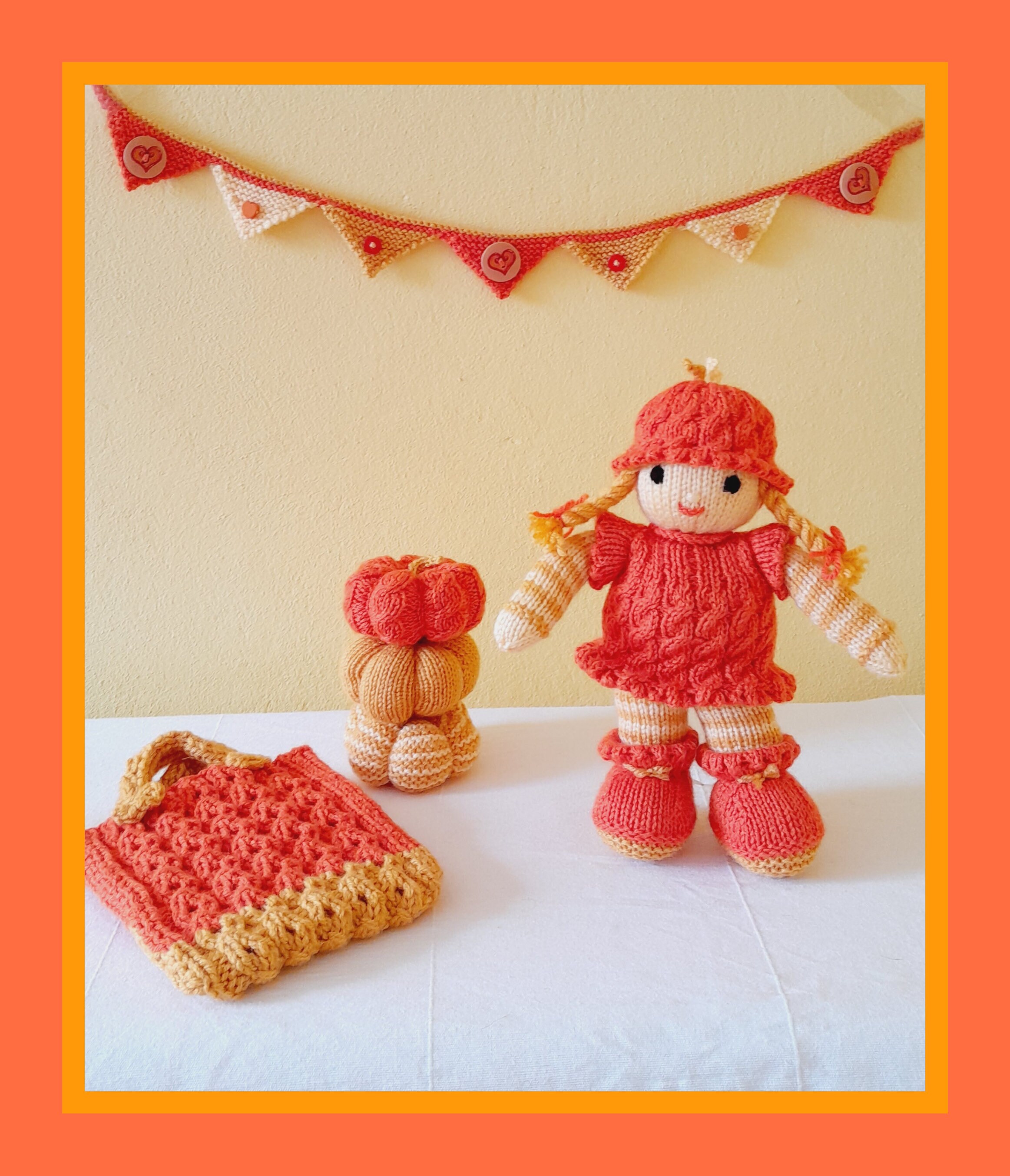 Little Patsy Pumpkin Knitting Pattern - Etsy