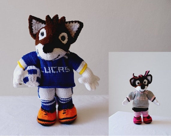 Football Foxes Knitting Pattern | Etsy