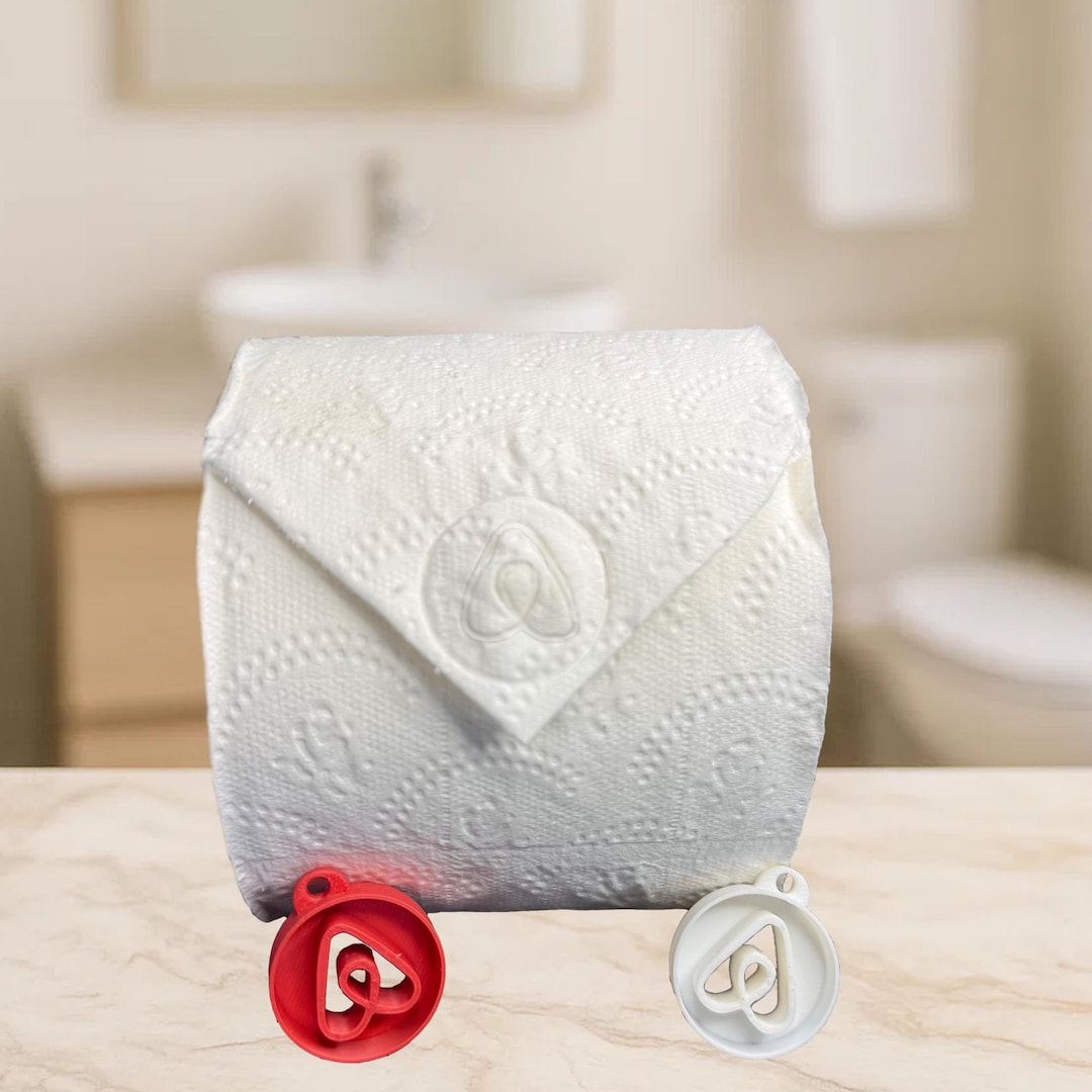 Airbnb Embosser Stamp for Toilet Paper - Etsy New Zealand