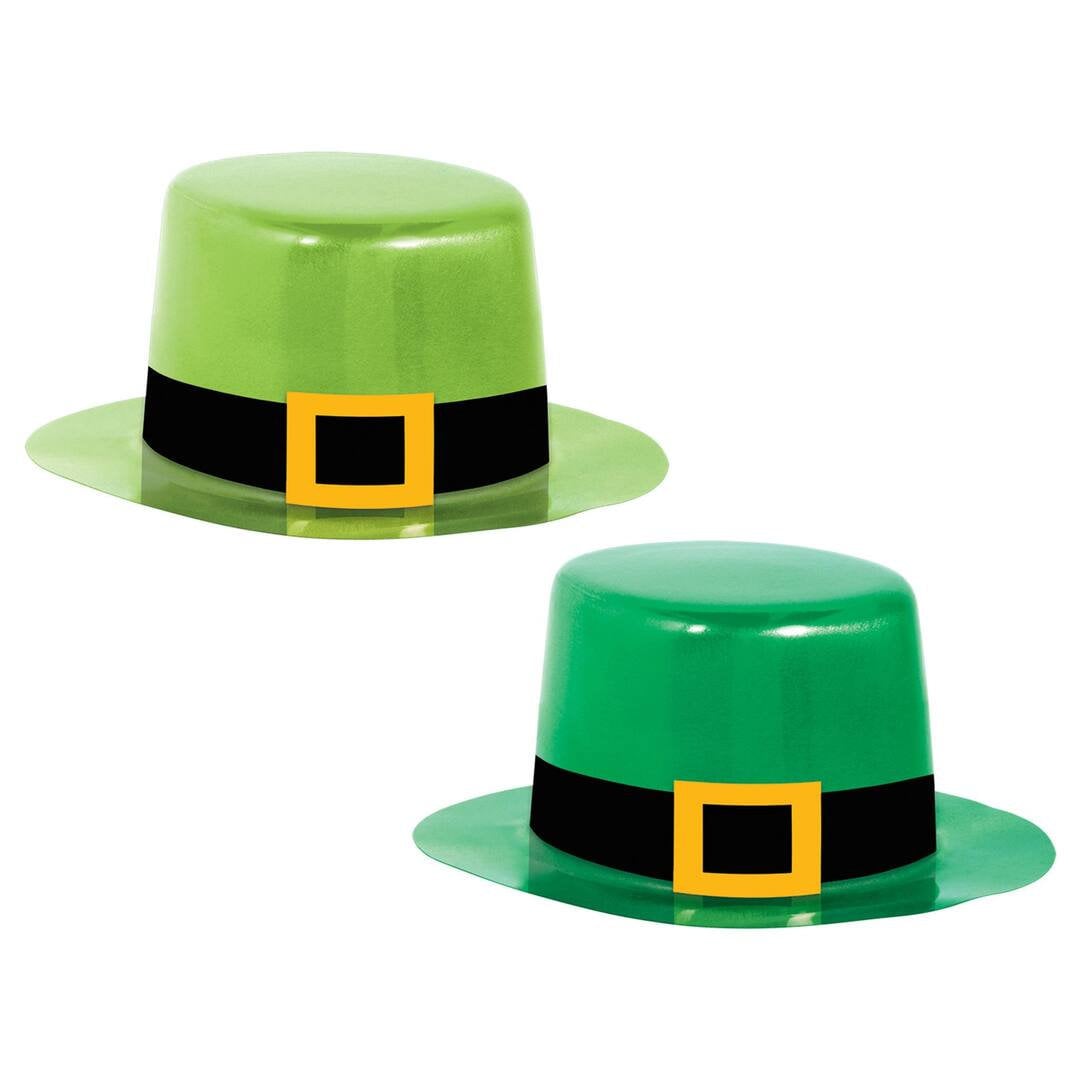 Leprechaun-approved Plastic Mini St. Patrick's Day Hats, Shamrock the ...