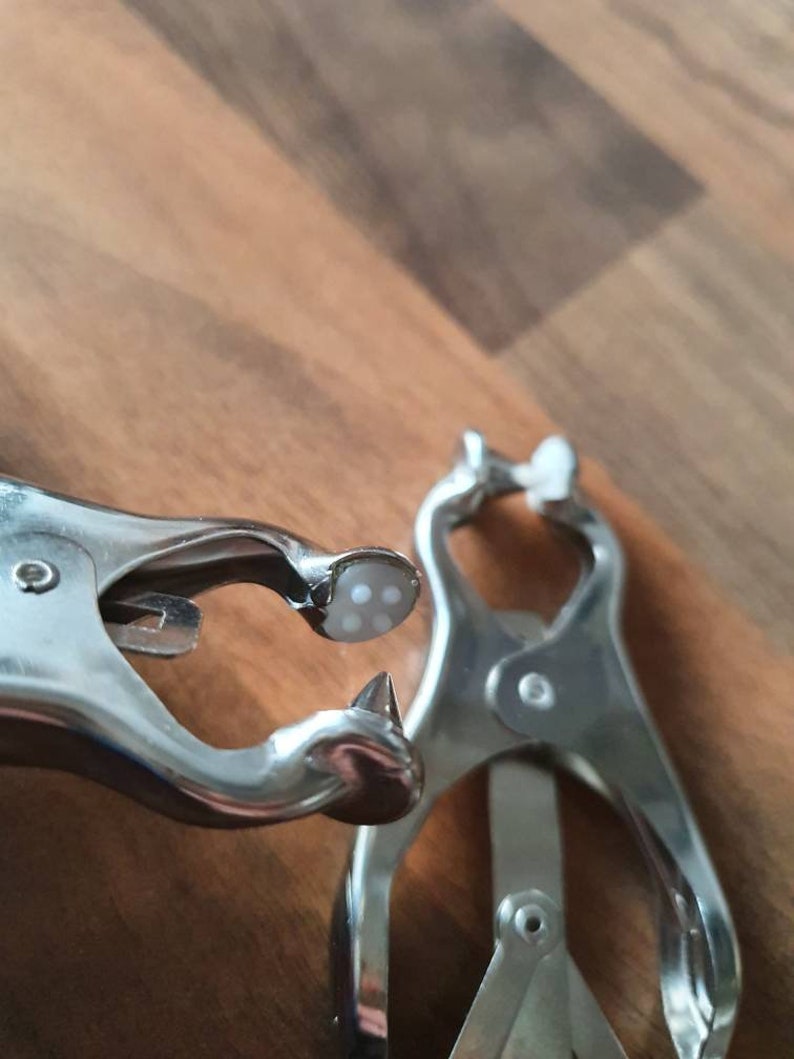 Unique Customised Clover Nipple Clamps With Single Spike bdsm | Etsy Canada