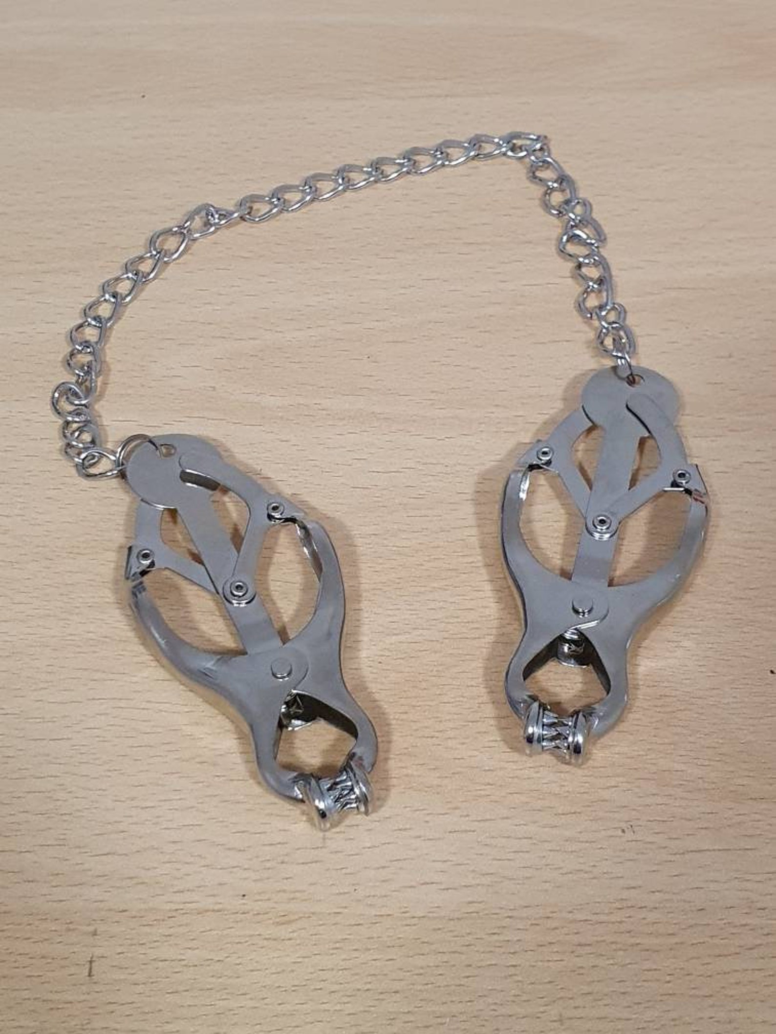 Spiked Clover Nipple Clamps: (pair) BDSM Fetish Sex Toy - Etsy
