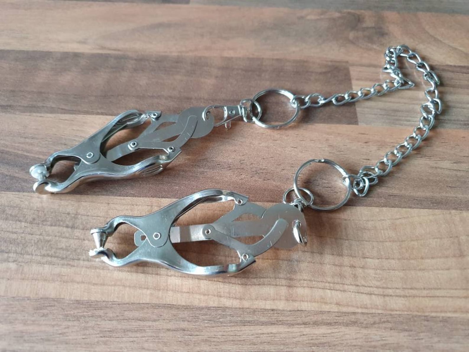 Unique Customised Clover Nipple Clamps With Single Spike bdsm Pain ...