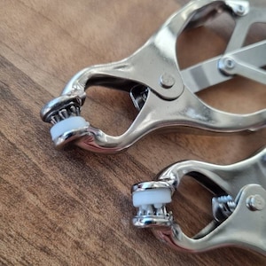 Custom Spiked Nipple Clamps - Half Pad Half Spikes *bdsm Pain Fetish ...