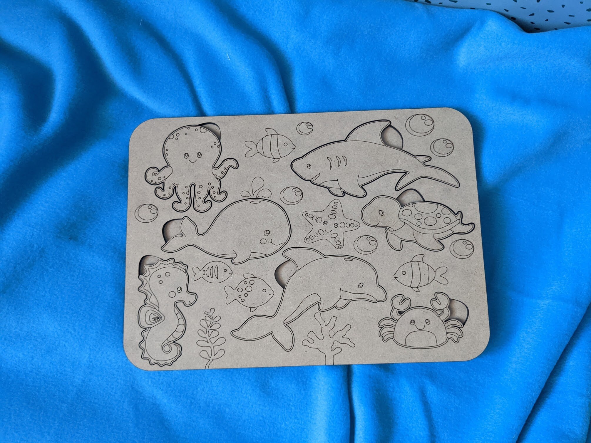 Sea Creature Puzzle - Etsy