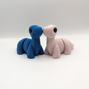 Brontosaurus - Articulated Fidget Toy - Etsy