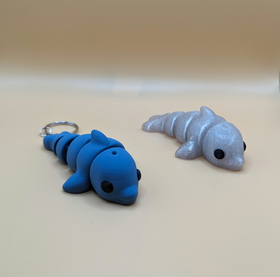 Dolphin- Articulated Fidget Toy - Etsy
