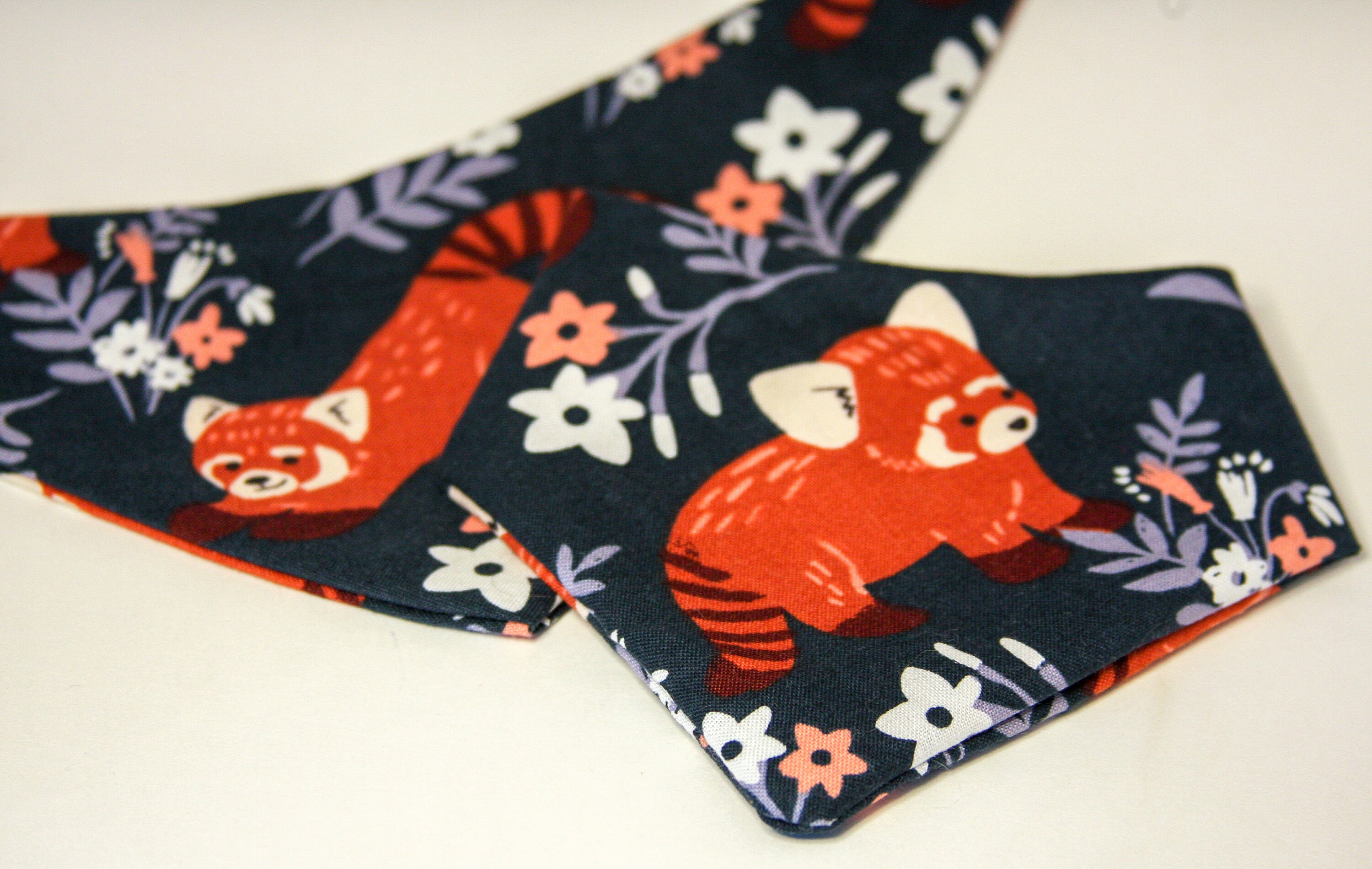 Cat Bandana Red Panda Bandana Small Pet Bandana Animal - Etsy Ireland