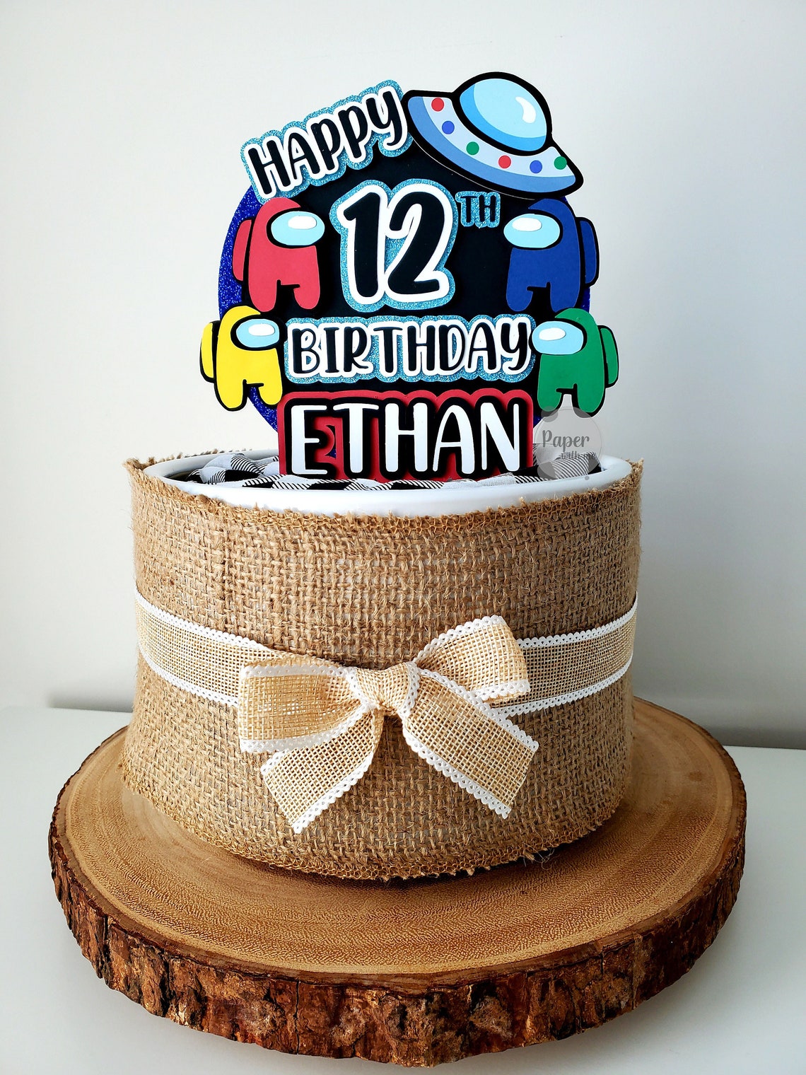 Among Us Cake Topper - Etsy Canada
