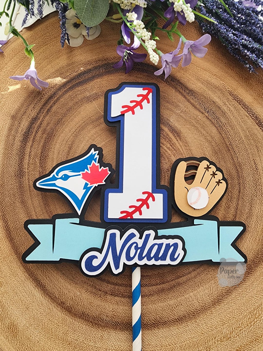 Blue Jays Cake Topper - Etsy