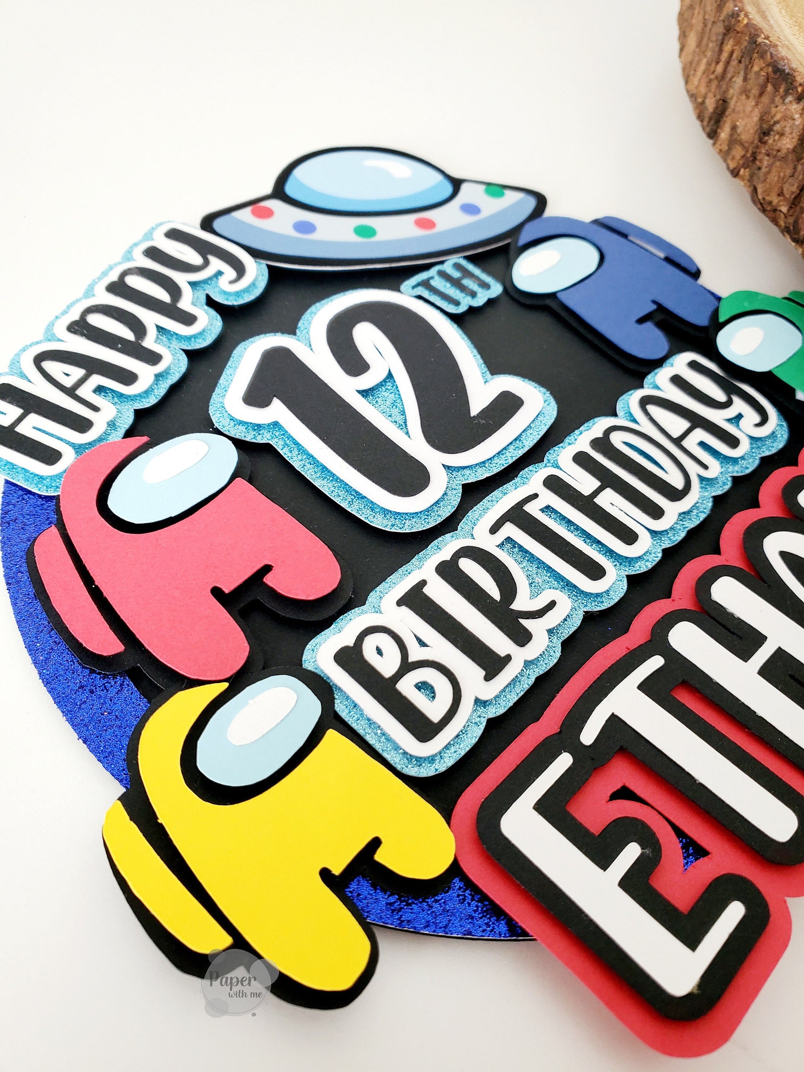 Among Us Cake Topper - Etsy Canada