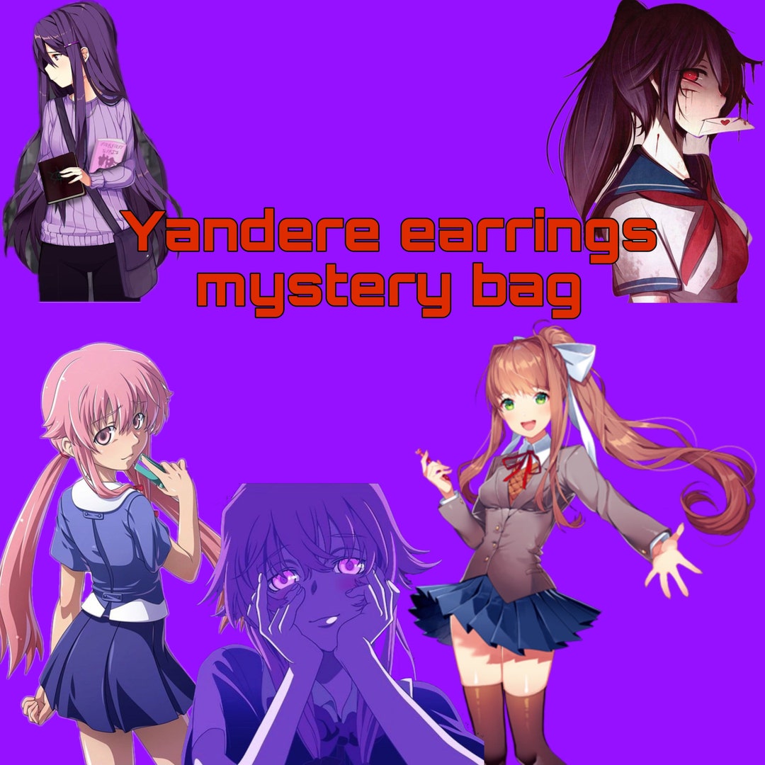 Yandere Anime Earrings Yuno Toga Ayano Misa Crazy Jewellery Handmade ...