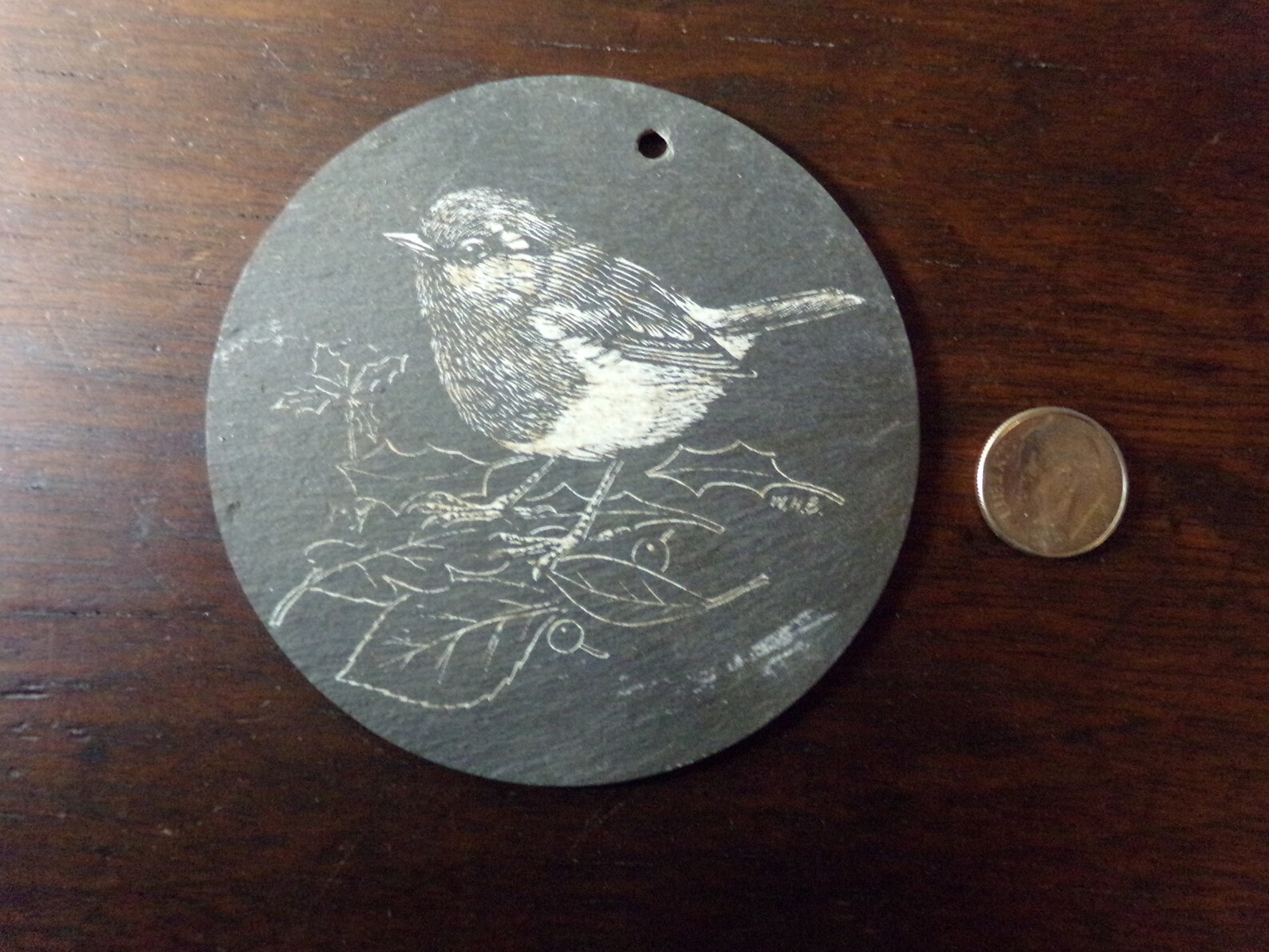 Vintage Bird Slate Etching Wall Hangings by Llechwedd Wales - Etsy