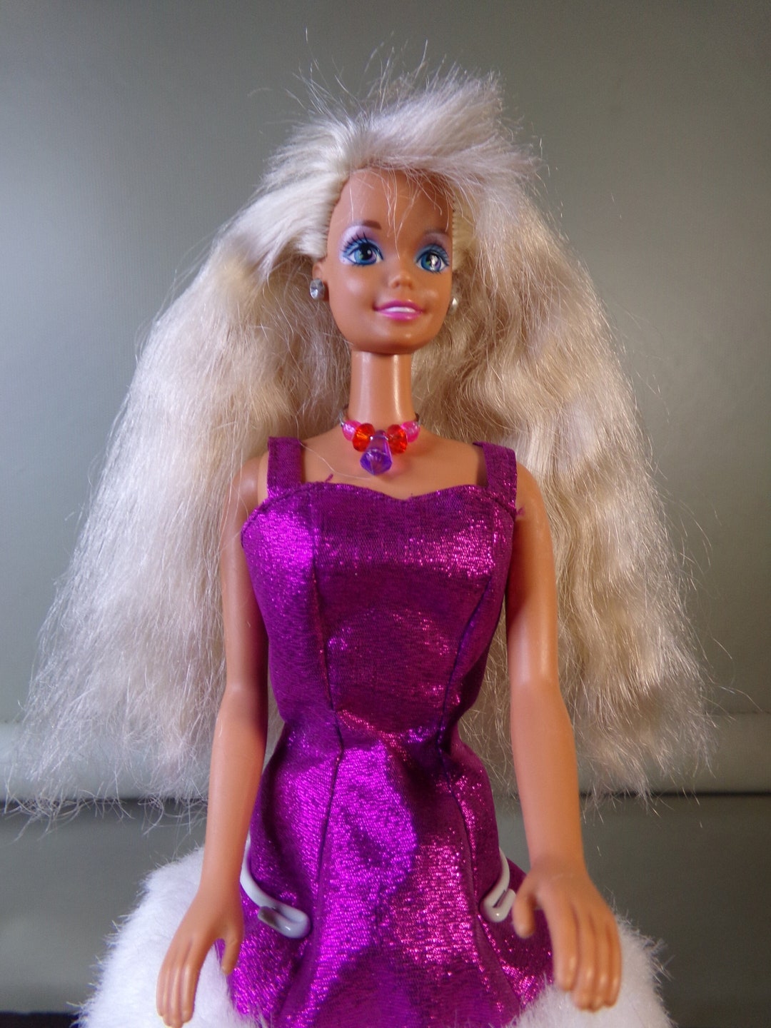 Vintage 1976 Barbie Long Blond Hair Blue Eyes Vintage Dolls Etsy