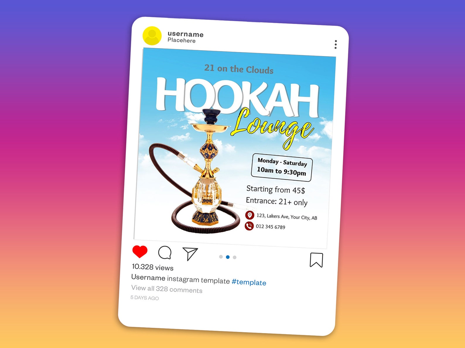 Warning: Smoking Kills, Editable Flyer Design, DIY Canva Poster ...