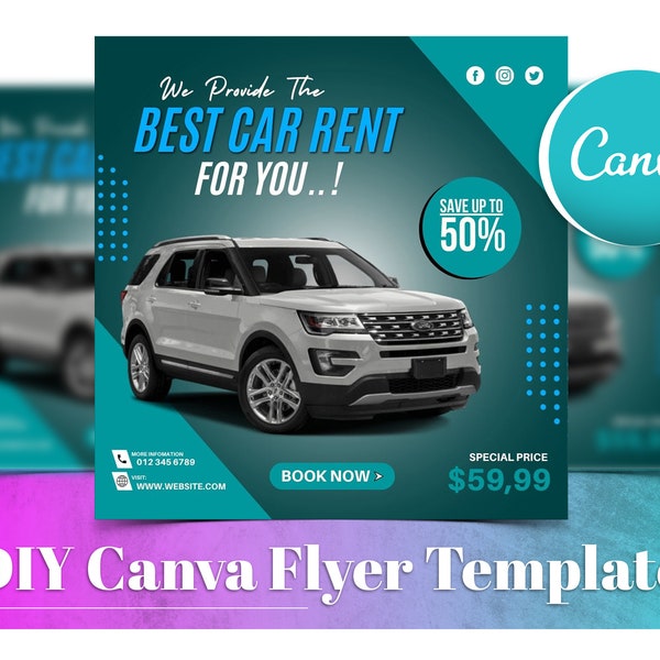 CanvaFlyerHub - Etsy