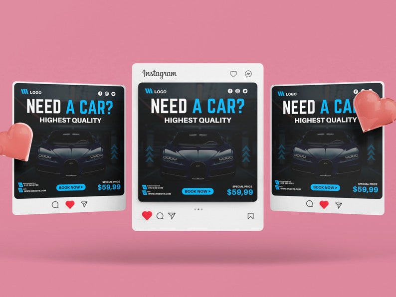 Car Sale Flyer, Editable Car for Sale Design, DIY Canva Auto Sale ...