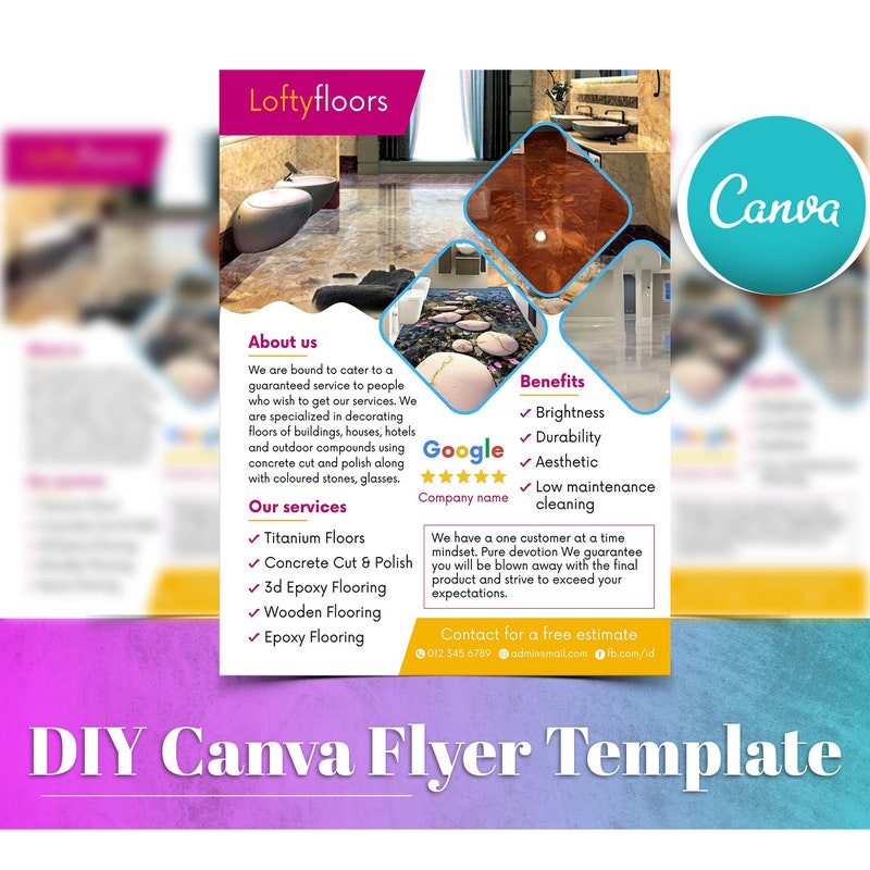 CanvaFlyerHub - Etsy