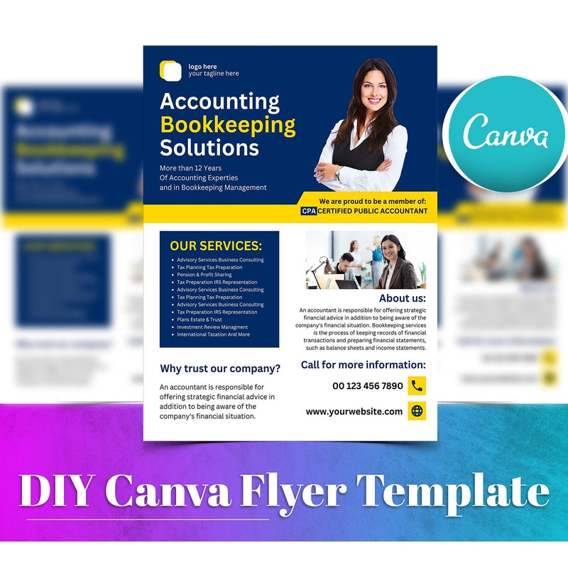 CanvaFlyerHub - Etsy