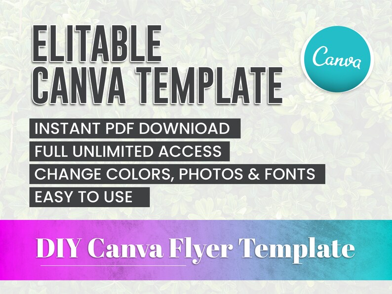 Student Election Flyer, Student Government, DIY Canva Election Poster ...