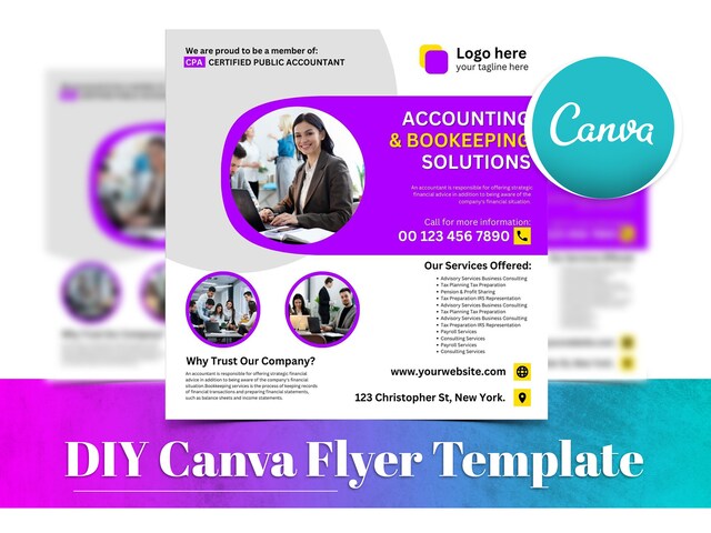 CanvaFlyerHub - Etsy