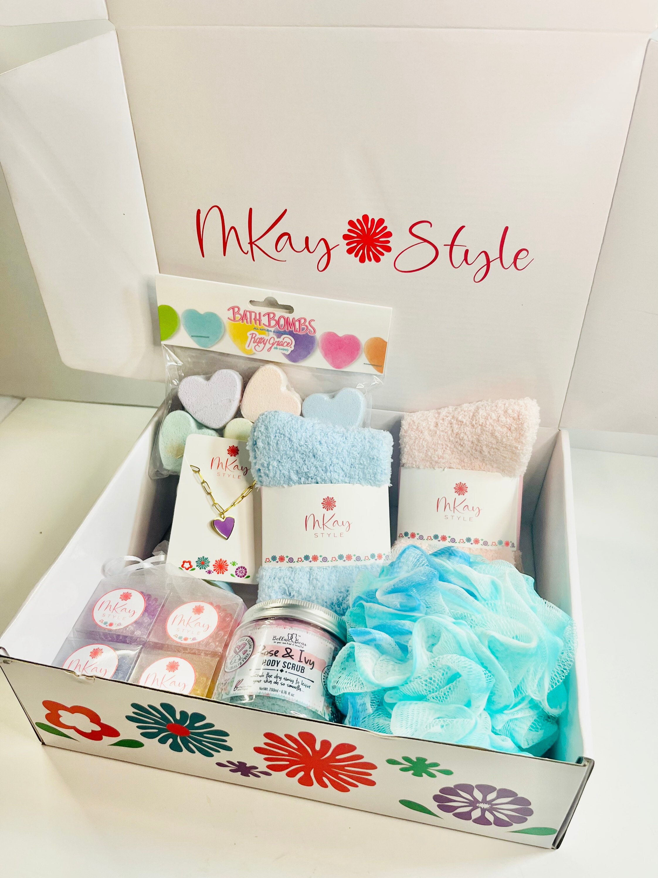 Pamper Box for Girl, Gift for Kids, Pink, Gift for Her, Gift Box, Tween ...