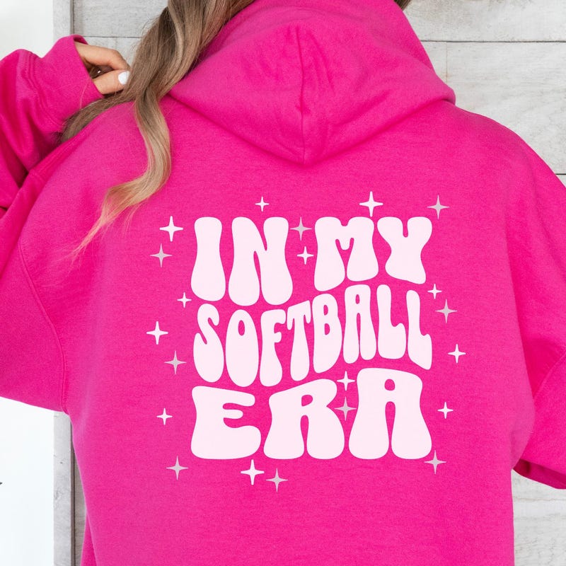 Softball Hoodie - Etsy