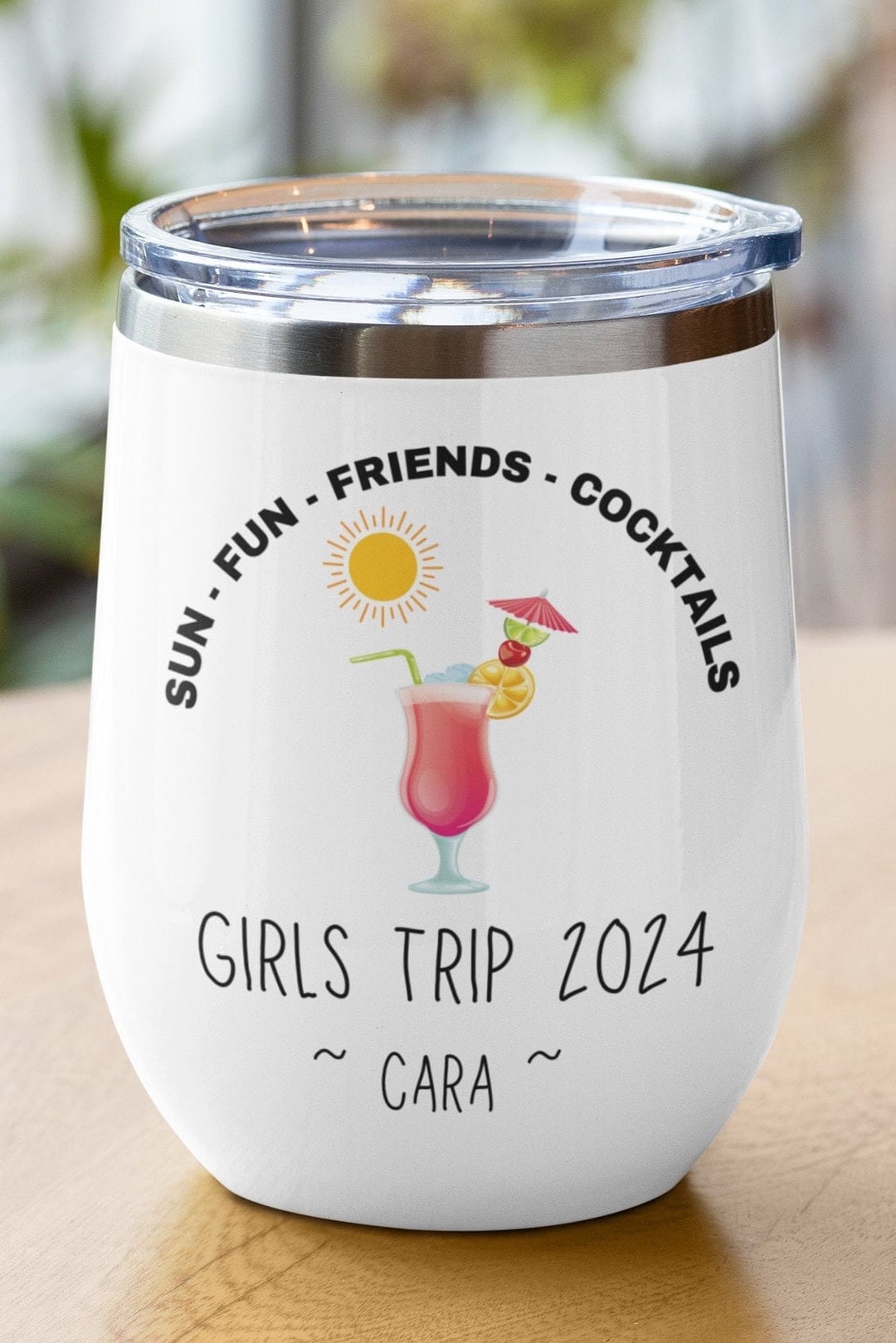Personalized Girls Trip Tumbler,personalized Tumbler,girls Weekend Gift ...