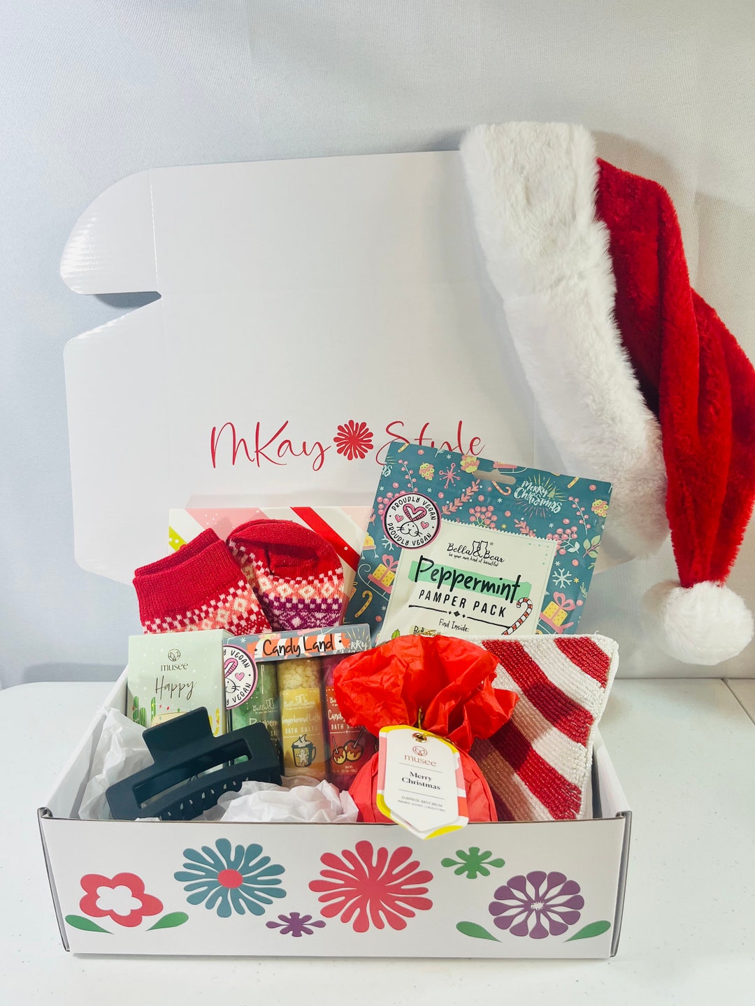 Christmas Teen Gift Box, Christmas Spa Kit for Her, Christmas Self Care ...