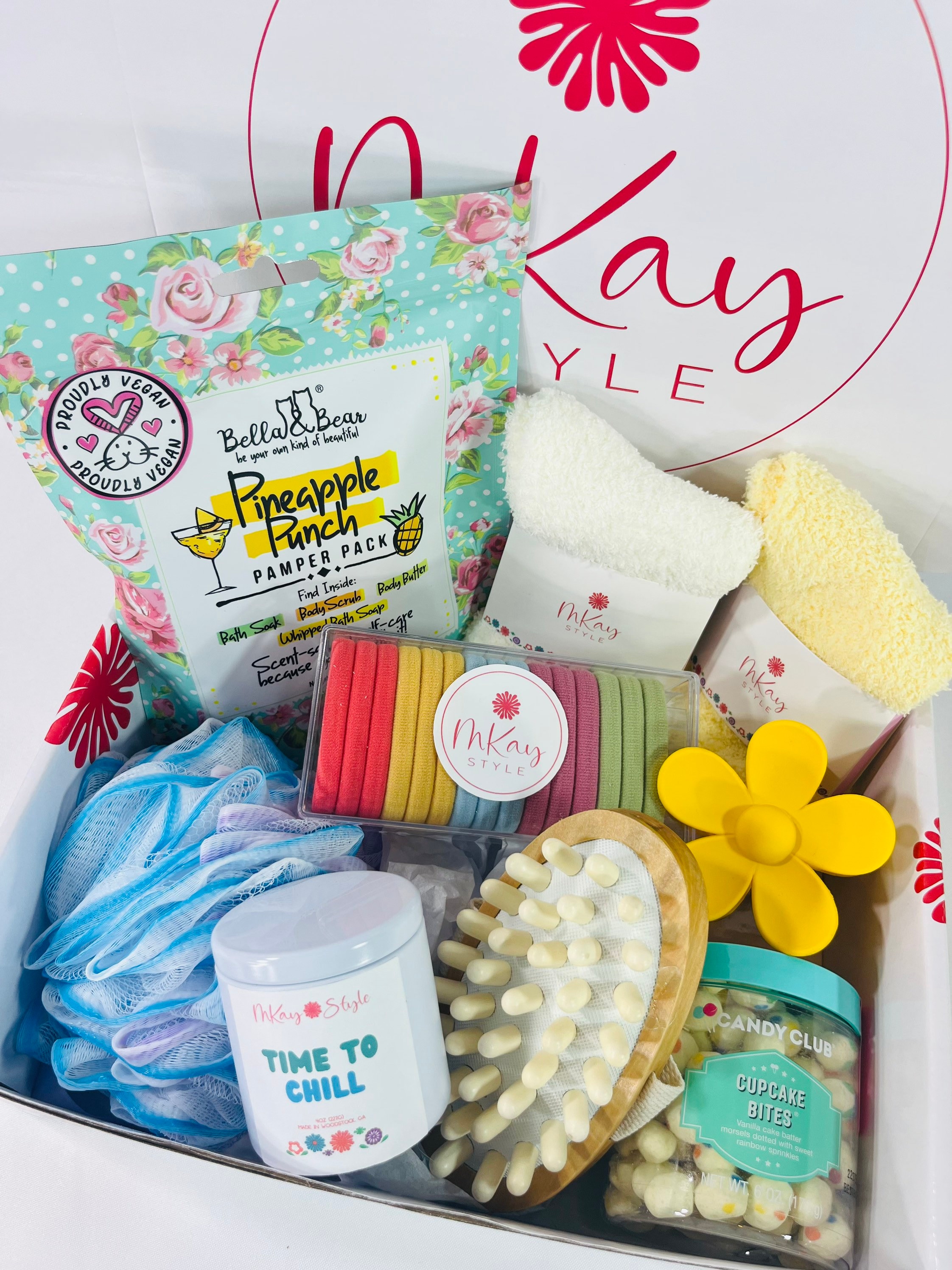 Teacher Appreciation Gift Box, Teacher Pamper Box, Time to Relax, Teacher Thank You Gift, Gift ...