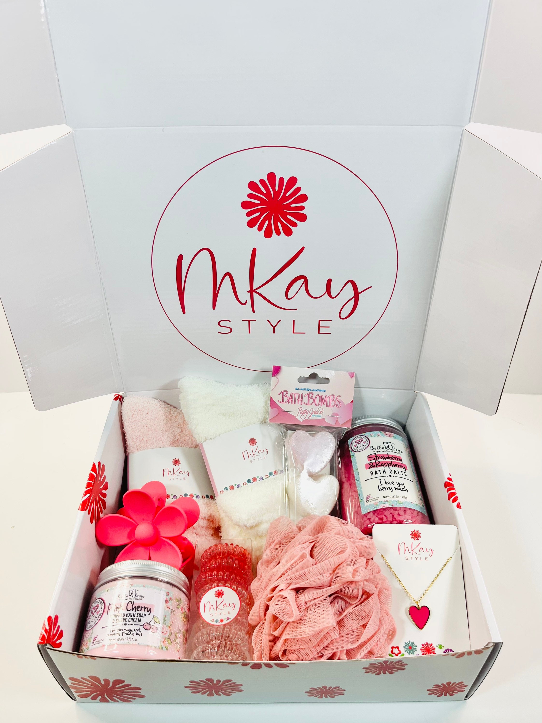 Pink Gift Box for Girl, Glam Box Tween Girl, Birthday Box, Pamper Box ...