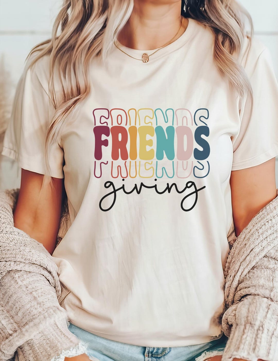 Friendsgiving Shirt Thanksgiving Friend Shirt Friends Thanksgiving ...
