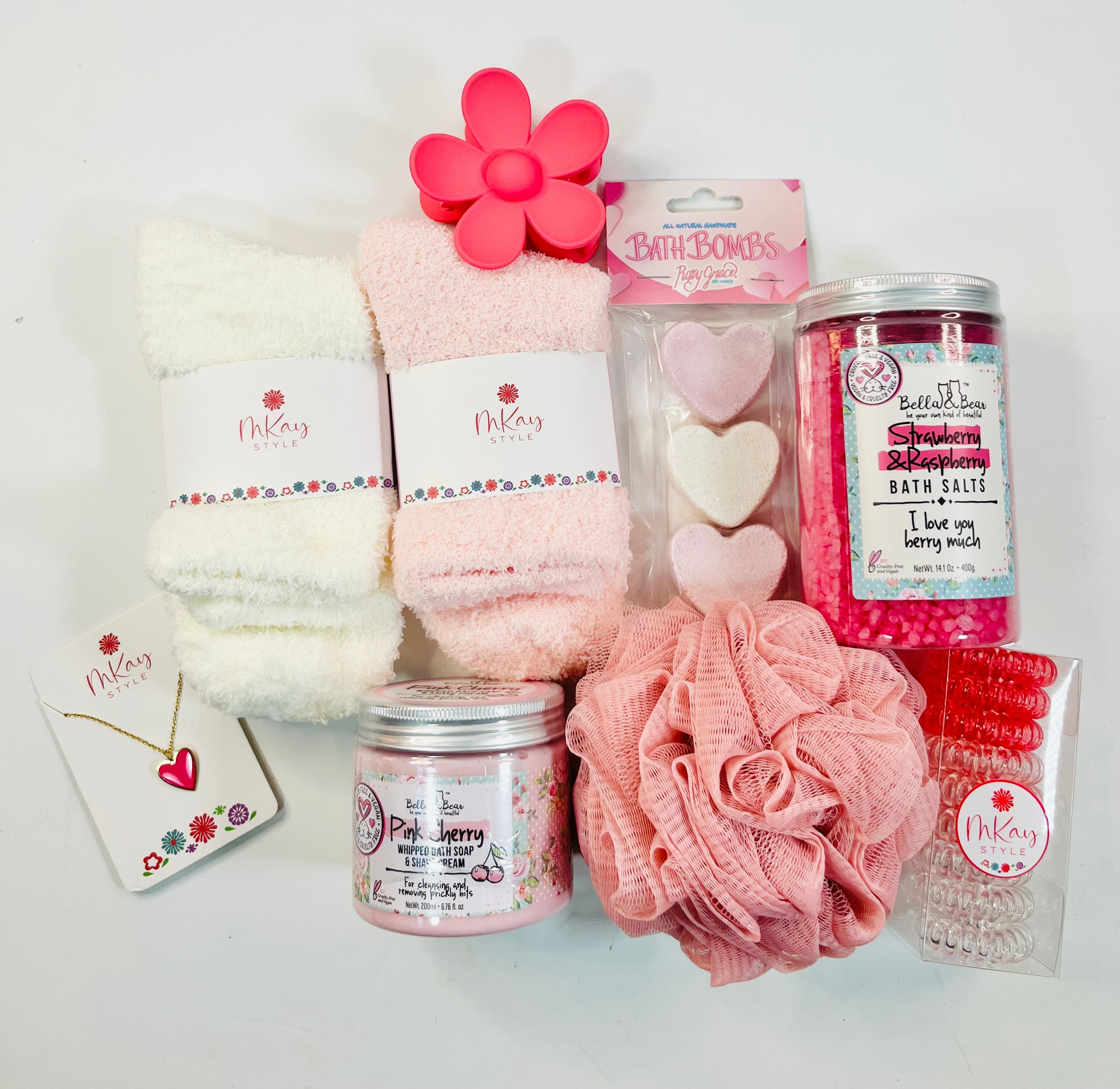 Pink Gift Box for Girl, Glam Box Tween Girl, Birthday Box, Pamper Box ...